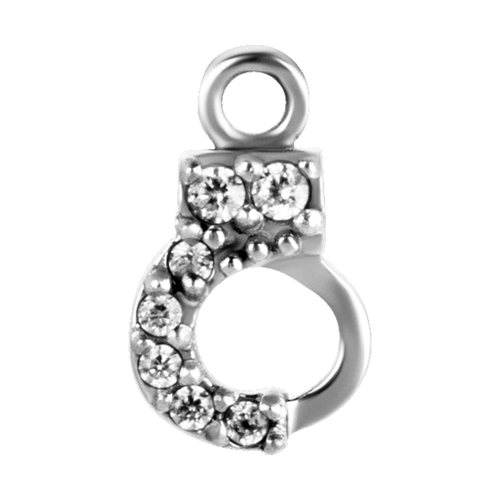 Handcuff Charm – Queen Of Steel