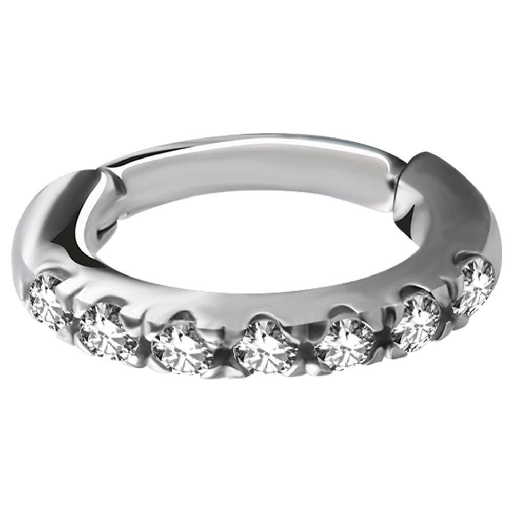 Premium Zirconia Hinged Rook Clicker – Queen Of Steel
