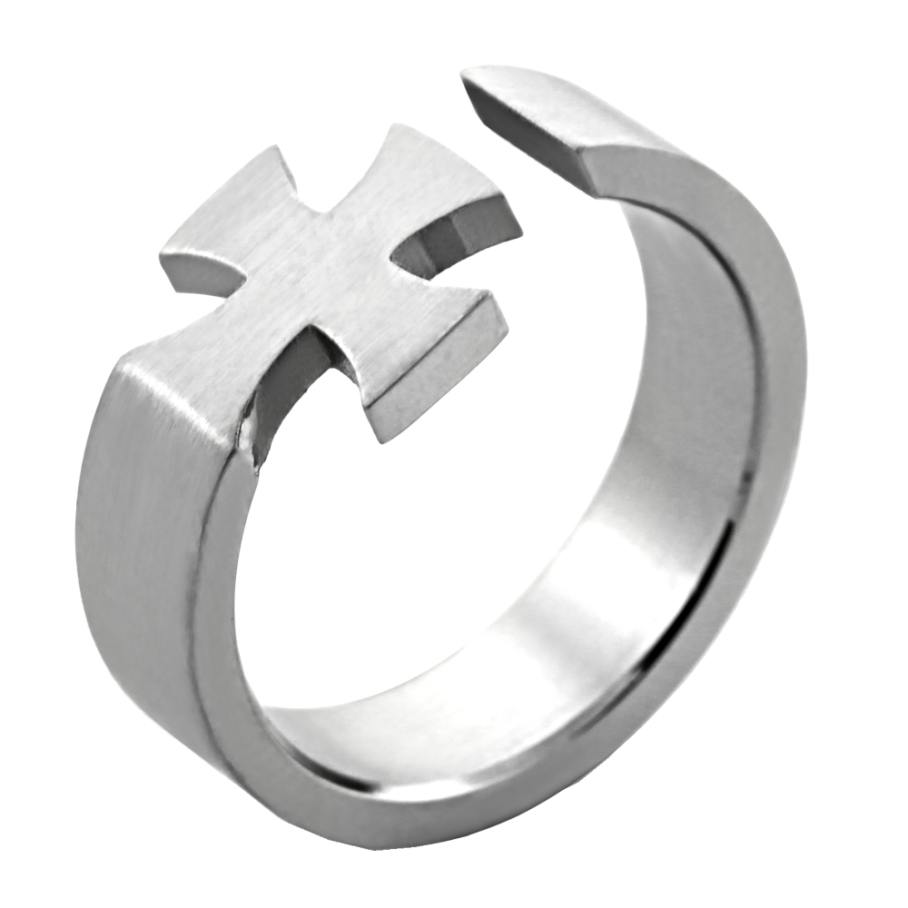 Iron Cross Ring – Queen Of Steel